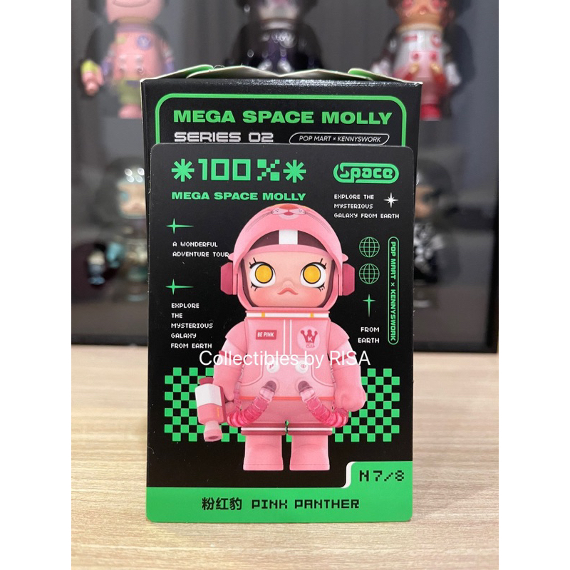พร้อมส่ง!! กล่องสุ่ม Mega space Molly 100% v.2 เช็คการ์ด popmart ขายเท ...