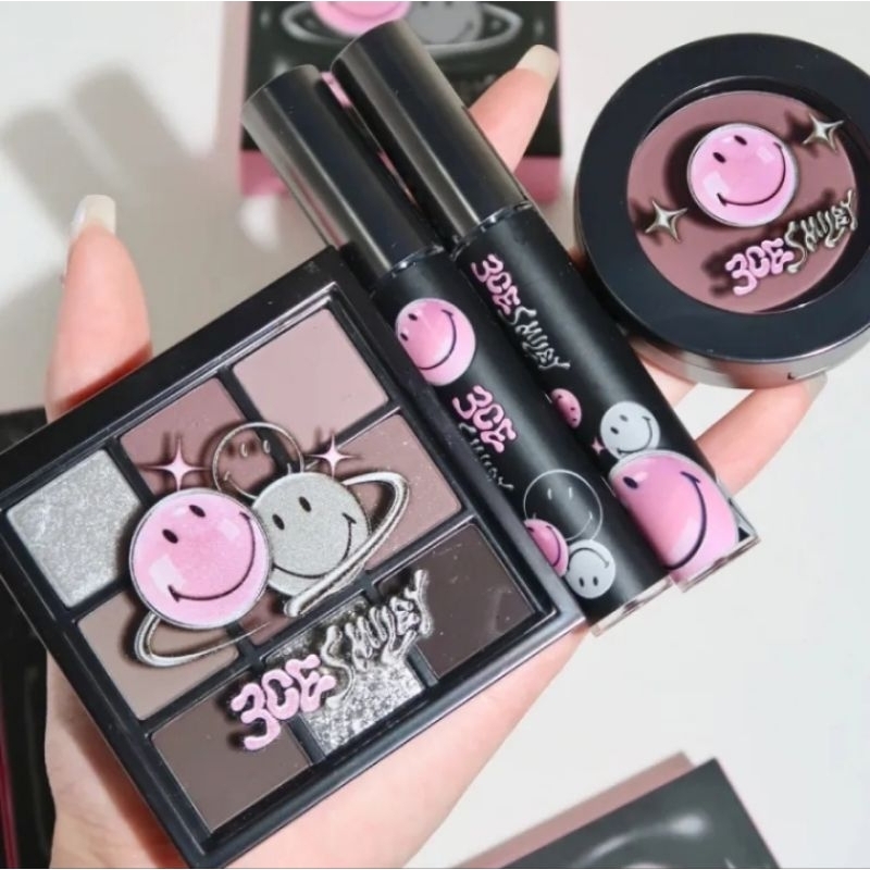 [ สั่งซื้อผ่านไลฟ์ แจกโค้ดลด50% ] 3CE X SMILEY คอลเลคชั่นใหม่ล่าสุด 🩷🖤 | Shopee Thailand