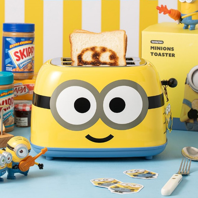 ( พร้อมส่ง ) Minions Toaster เครื่องปิ้งขนมปังมินเนี่ยน | Shopee Thailand
