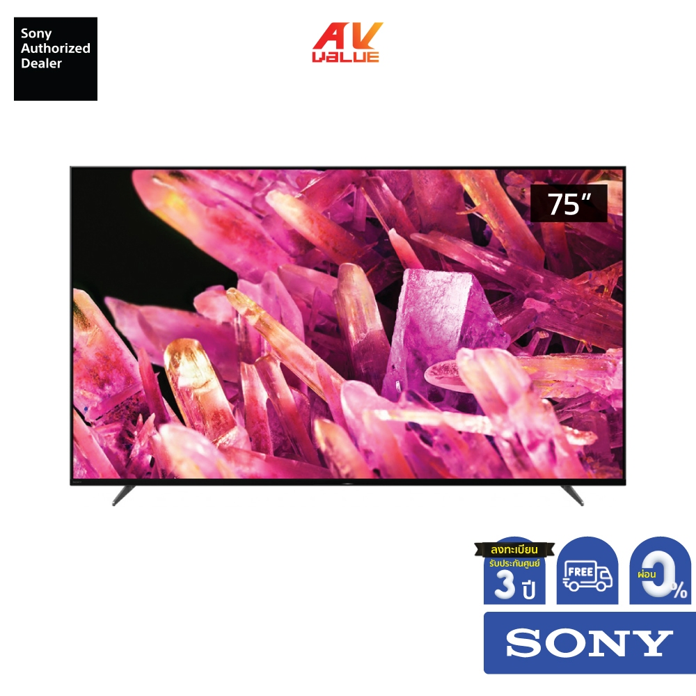 Sony Bravia 4K TV รุ่น XR-75X90K ขนาด 75 นิ้ว X90K Series ( 75X90K , X90 ) ** ผ่อน 0% ...