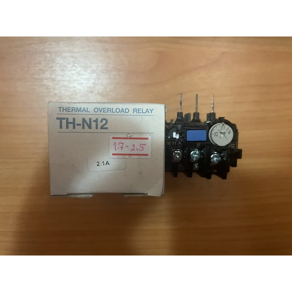โอเวอร์โหลด TH-N12 Overload Relay TH-N12 1.7-2.5A "Mitsubishi" | Shopee ...