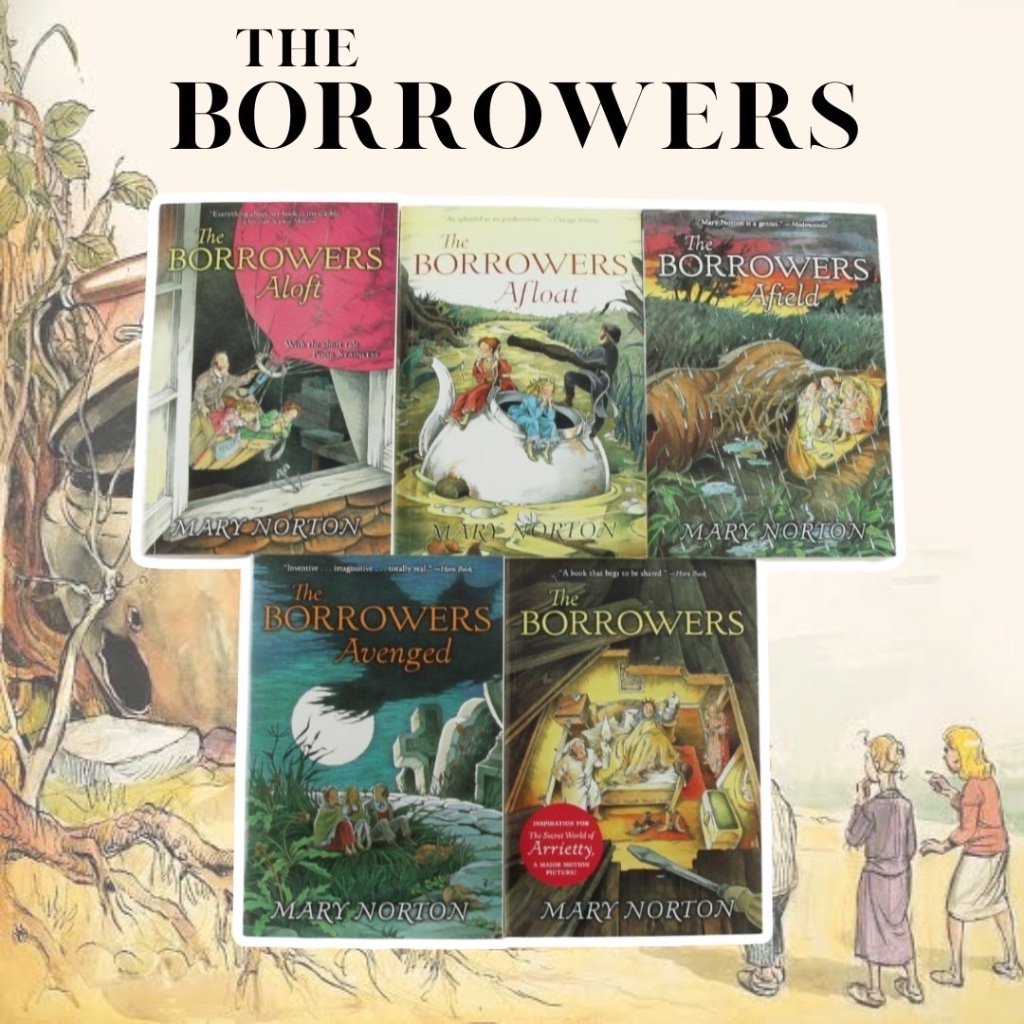 หนังสือ Borrowers (ชุด 5 เล่ม) วรรณกรรมเด็ก หนังสือรางวัล novel book ...