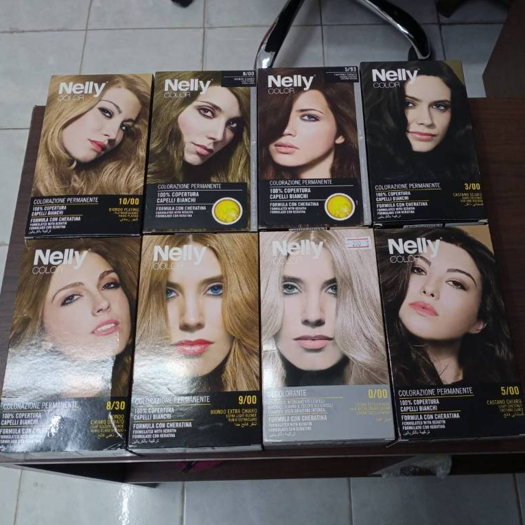 nelly color colorazione permanente 100%copertura หมดอายุ2024/07 ...