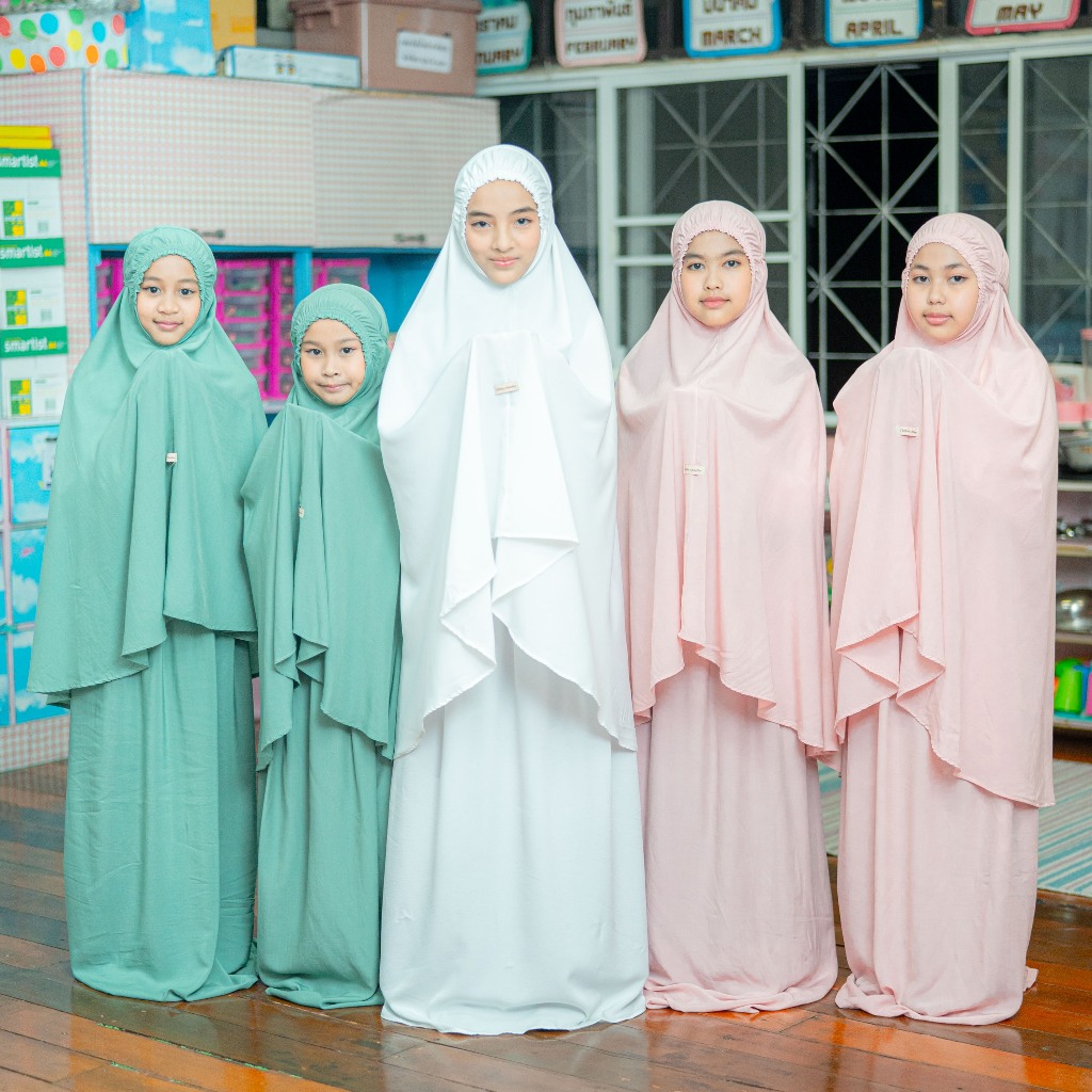 ชุดละหมาดเด็กเล็ก หรือผ้าตะละกง อิสลามสไตล์สำเร็จชุดละหมาดพกพา TB11 | Shopee Thailand
