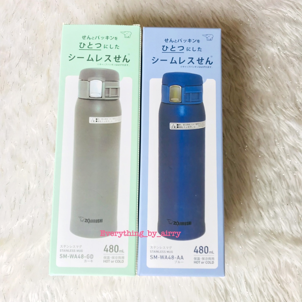 ขวดน้ำเก็บอุณหภูมิ ขนาดบรรจุ 480ml Zojirushi Stainless Mug รุ่น SM-WA48-AA | Shopee Thailand