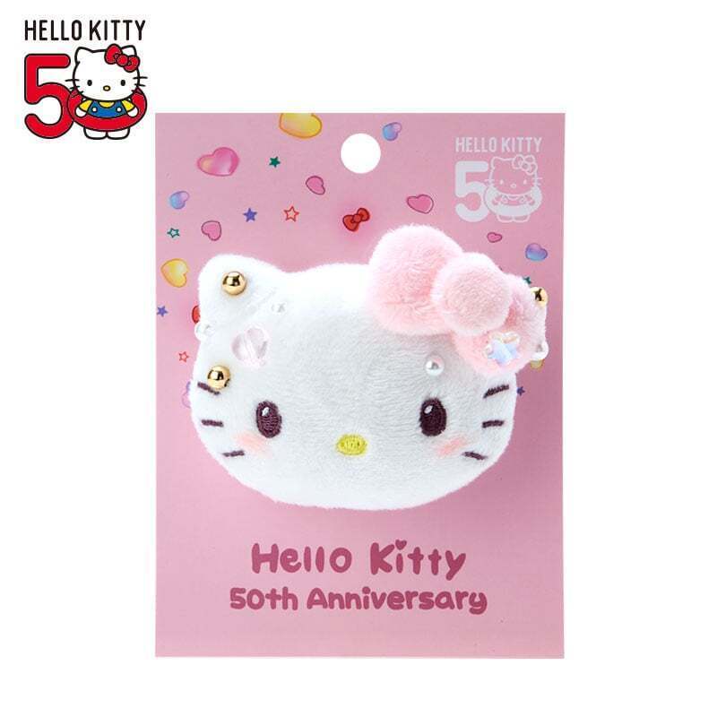 ตุ๊กตาเข็มกลัด Kitty 50 th Anniversary | Shopee Thailand