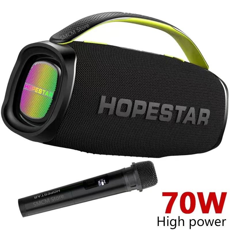 New2023(ของแท้100%)Hopestar A40 70W ลําโพงซับวูฟเฟอร์ บลูทูธ แบบพกพา พลังงานสูง พร้อมไมโครโฟน ...