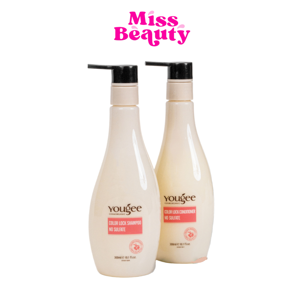 (ขวด) ยูจี คัลเลอร์ ล็อค แชมพู & คอนดิชันเนอร์ 300 มล.Yougee COLOR LOCK ...
