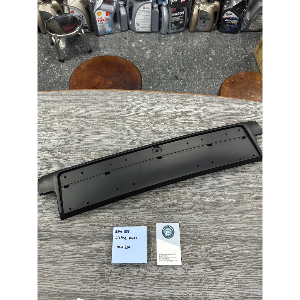 Bmw e36 แผ่นรองป้ายทะเบียนหน้า | Shopee Thailand
