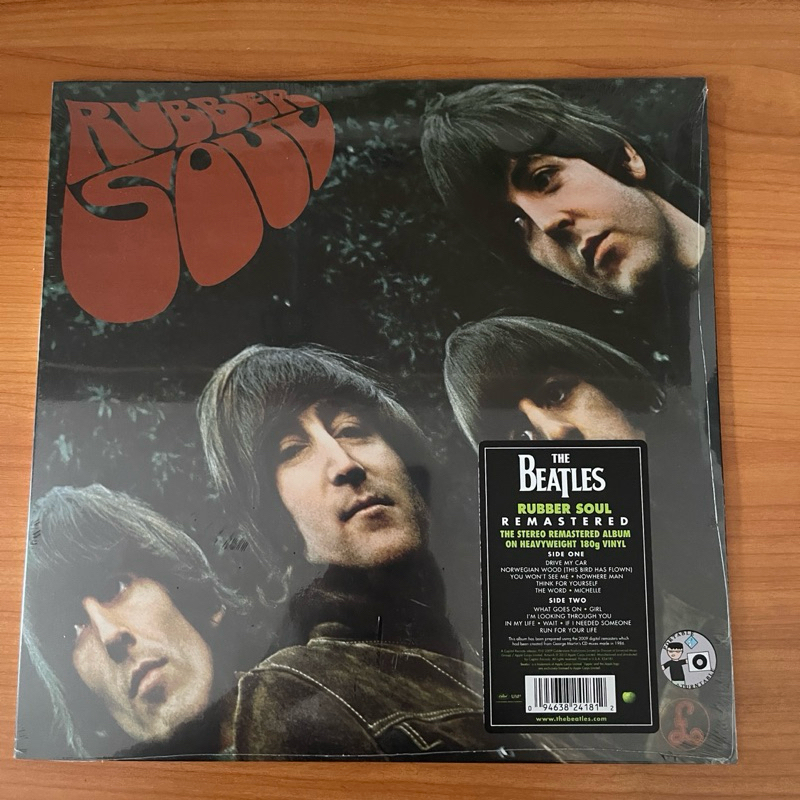 แผ่นเสียง The Beatles อัลบั้ม Rubber Soul ,Vinyl, LP, Album, Reissue, Remastered, US มือหนึ่ง ...