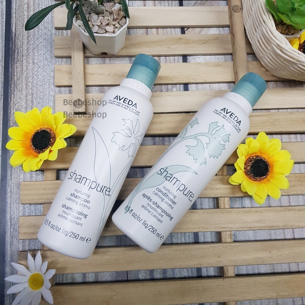 AVEDA Shampure Nurturing Conditioner - Shampoo 250ml แชมพู ครีมนวด สูตรอ่อนโยน | Shopee Thailand