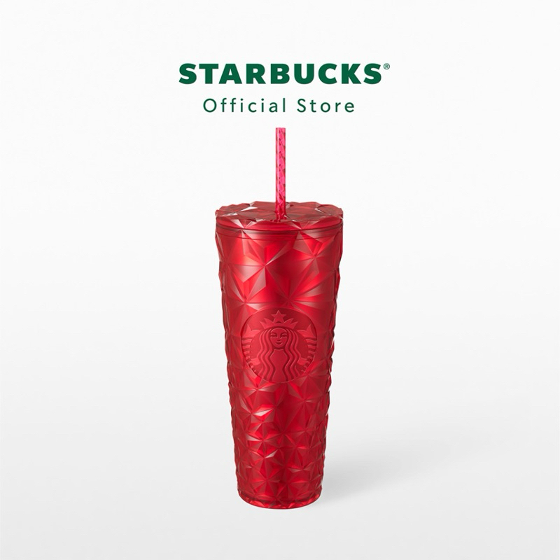 Starbucks Prism Red Cold Cup 24oz | Shopee Thailand