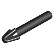 [781] ชิ้นส่วนเลโก้ Lego Part Minifigure, Weapon Harpoon, Smooth Shaft ...