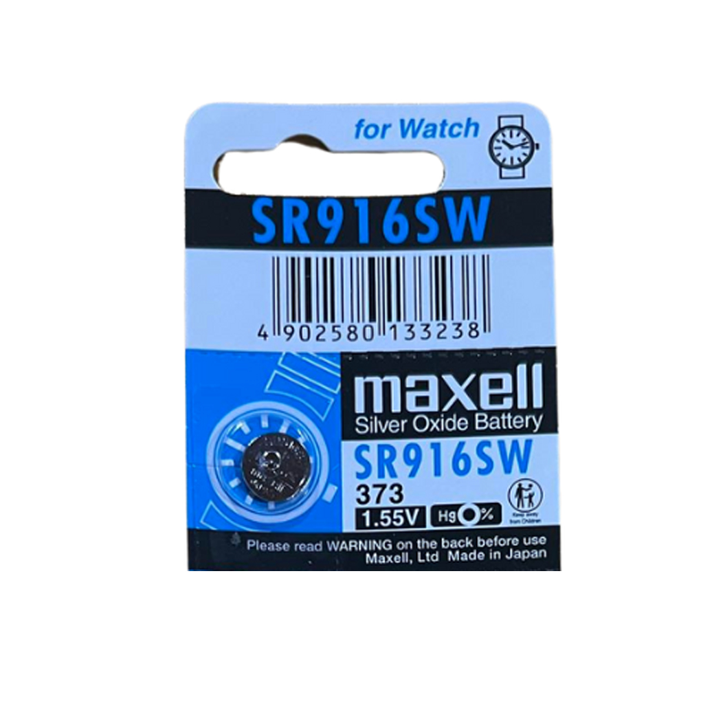 ถ่านกระดุมMaxell(มาเซล)แท้100%made in japan SR916SW/373 SR936SW/394 ...