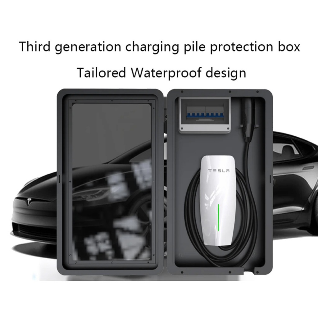 EV Charger Protection Box ตู้ไฟ กันน้ำ ตู้ใส่เครื่องชาร์จรถยนต์ไฟฟ้า ...