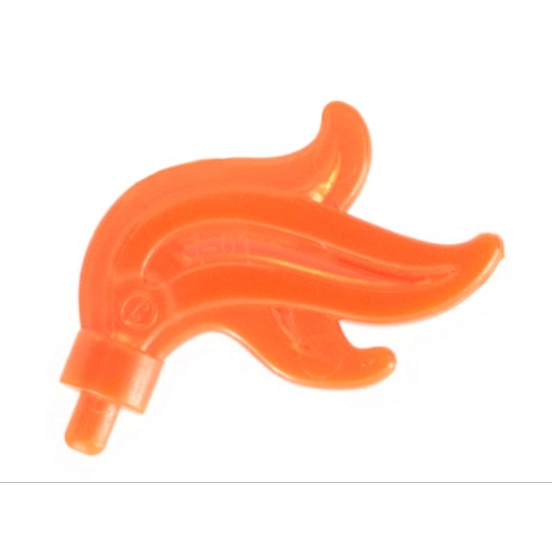 Part Lego 64647 Minifigure, Plume Feather Triple Compact / Flame ...