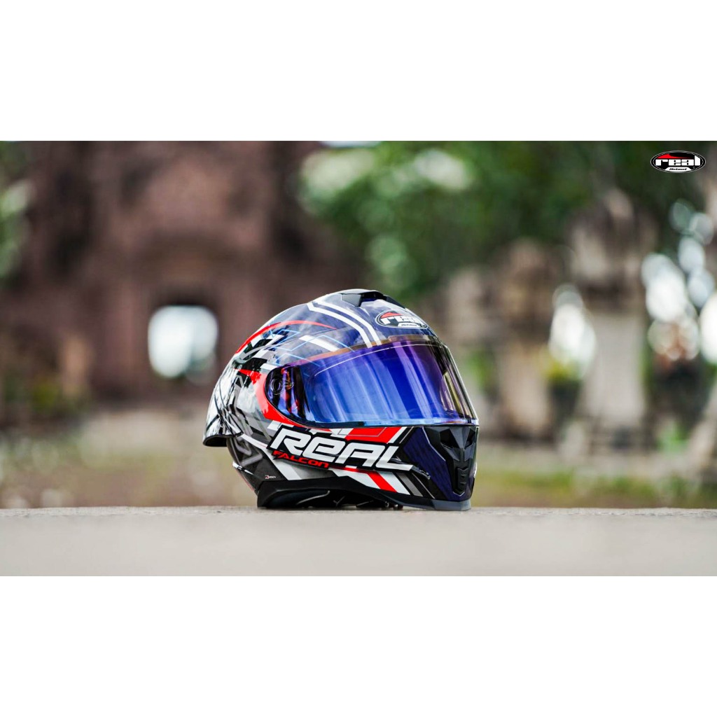 หมวกกันน็อค REAL FALCON FIRE STORM / VICTORY / ICON / Buriram ส่งไว ...