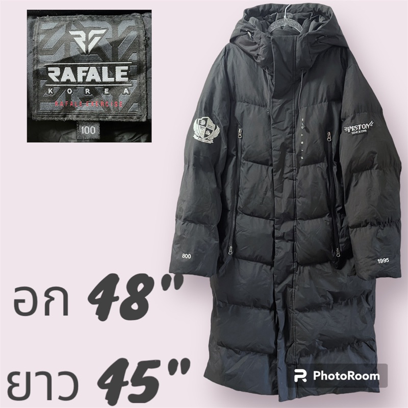(มือสอง)Long padding jacket มีฮู้ด แบรนด์เกาหลี | Shopee Thailand