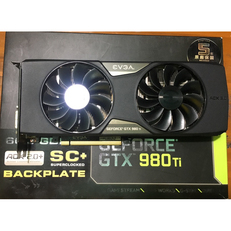 EVGA GeForce GTX 980 Ti SC GAMING ACX 2.0+ | Shopee Thailand