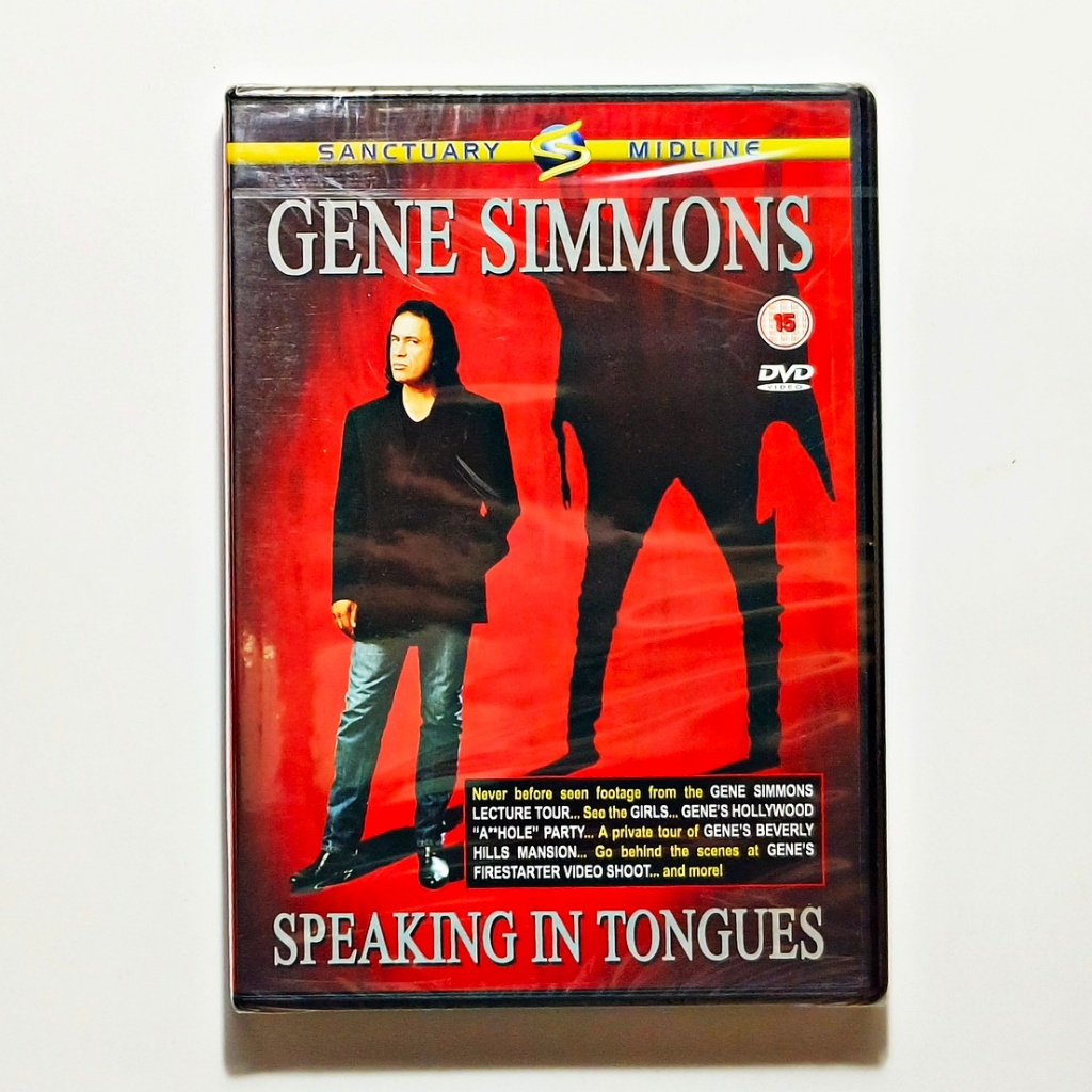 DVD - Gene Simmons - Speaking In Tongues (DVD) (2004) | Shopee Thailand