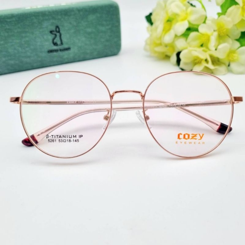 กรอบแว่นCozyรุ่น5261วัสดุB-Titanium IP เบาแข็งแรงทนทานยืดหยุ่นสูงนำไป ...