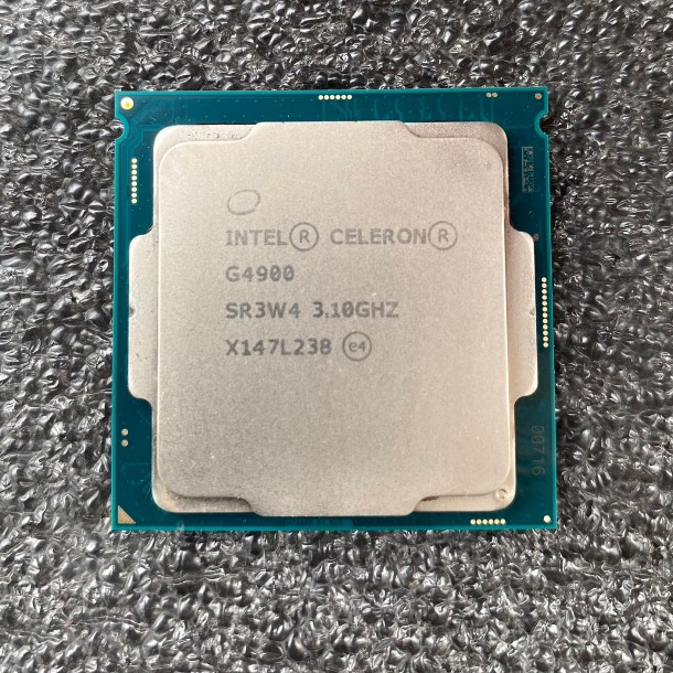 CPU (ซีพียู) 1151 INTEL CELERON G4900 3.10 GHz มือสอง มีแต่ตัว CPU ...