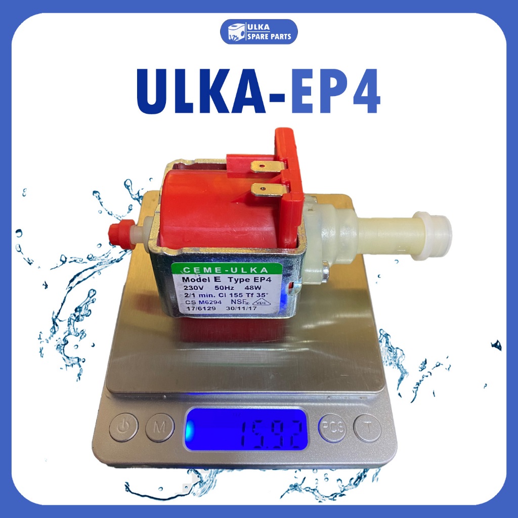 ปั้มน้ำเครื่องชงกาแฟ PUMP SOLENOID ULKA EP4 EP5 EP4FM (ก่อนสั่งกรุณาเช็คกับทางร้านก่อน) | Shopee ...