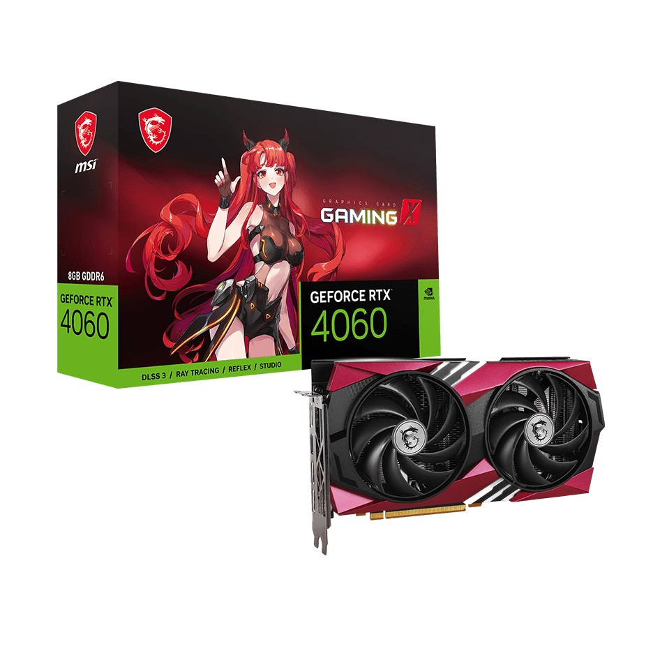MSI GeForce RTX 4060 GAMING X 8GB MLG Graphics Card การ์ดจอ | Shopee ...