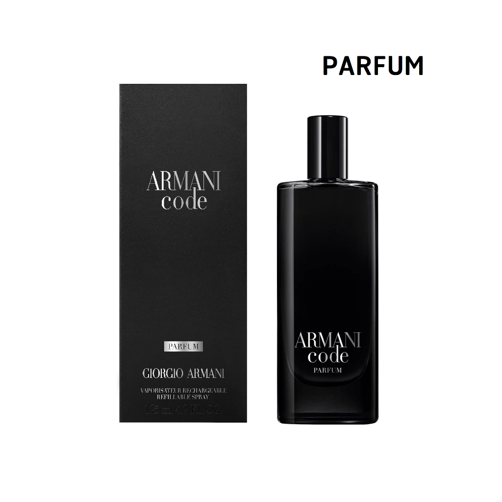 (15 ML - Parfum) Giorgio Armani Code Parfum 15 ML กล่องซีล ป้ายไทย | Shopee Thailand