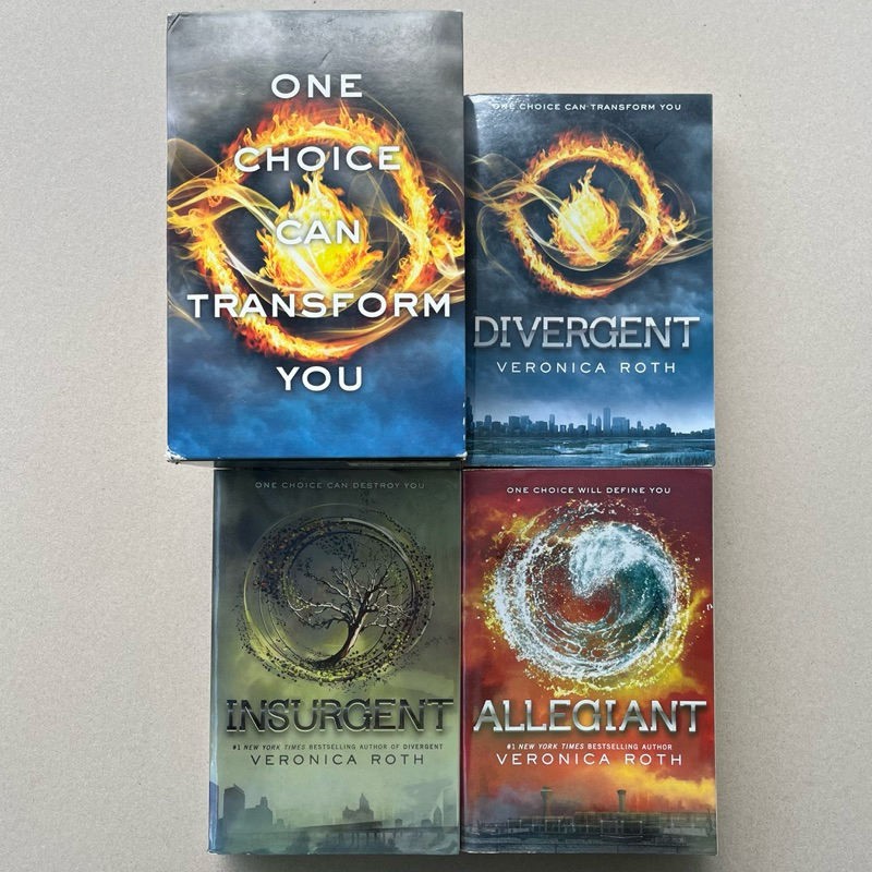 นิยายภาษาอังกฤษมือสอง The Divergent Series : Divergent, Insurgent ...
