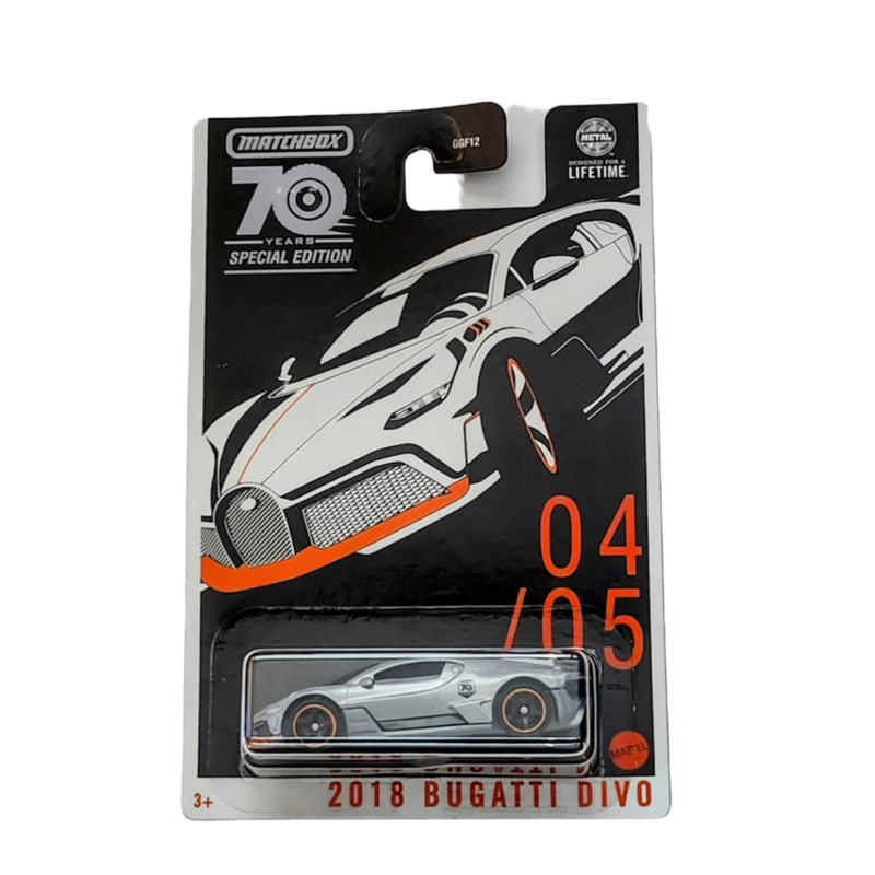 match box special edition 2018 Bugatti Divo ล้อพลาสติก | Shopee Thailand