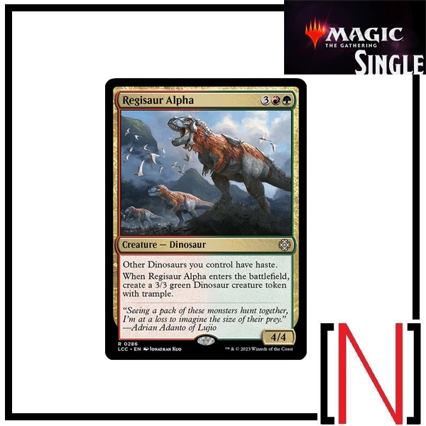 [MTG][Single][LCC] Regisaur Alpha ระดับ Rare [ภาษาอังกฤษ] | Shopee Thailand