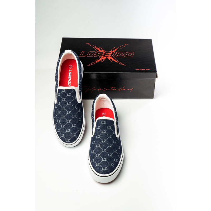 รองเท้า Slip on Lorenzo พร้อมกล่อง | Shopee Thailand