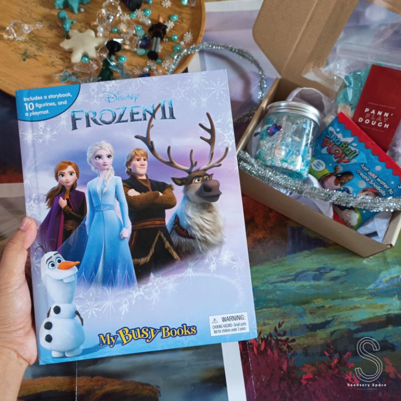 Frozen 2 My Busy Books & Playset | Shopee Thailand