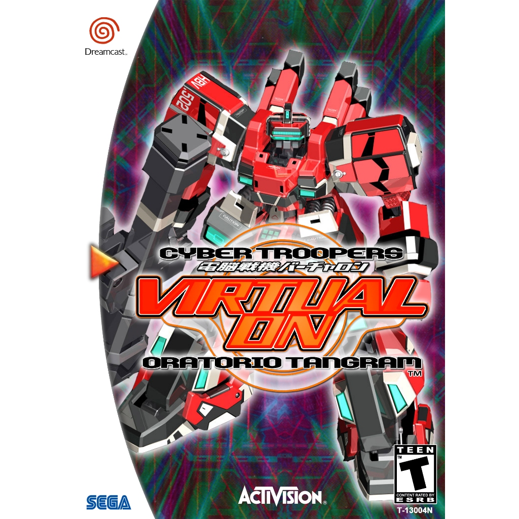 DreamCast - Cyber Troopers VIRTUAL-ON oratorio tangram // 3D Battle Action Shooting สุดมันส์จาก ...