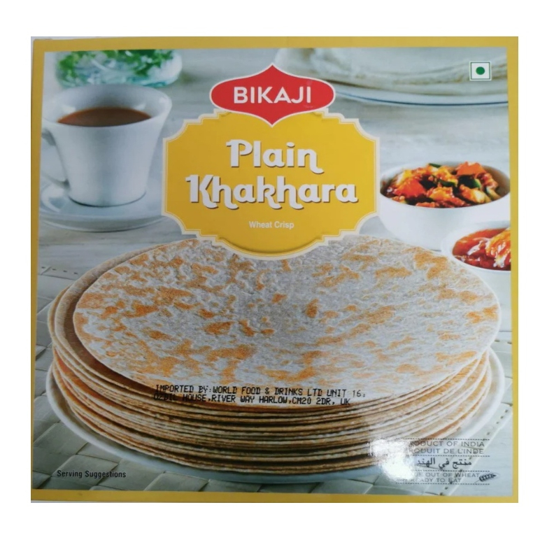 Bikaji Plain Khakhara Papad 200g แผ่นปาปาดัม (พร้อมทาน) | Shopee Thailand