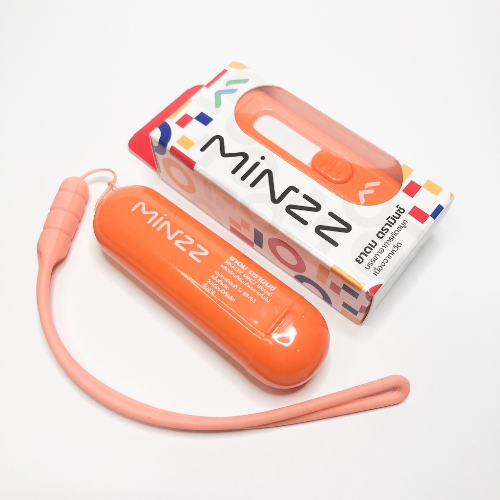 ยาดม MINZZ มินซ์ แถมห่วงหรือสายคล้อง | Shopee Thailand