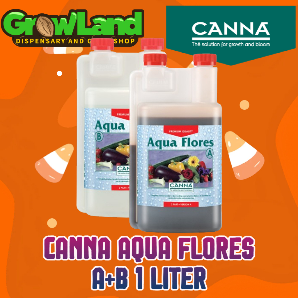 CANNA Aqua Flores A&B 1 Liter | Shopee Thailand