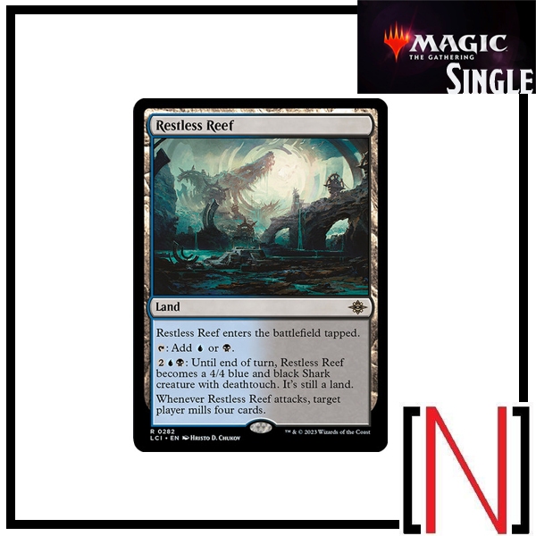 [MTG][Single][LCI] Restless Reef ระดับ Rare [ภาษาอังกฤษ] | Shopee Thailand