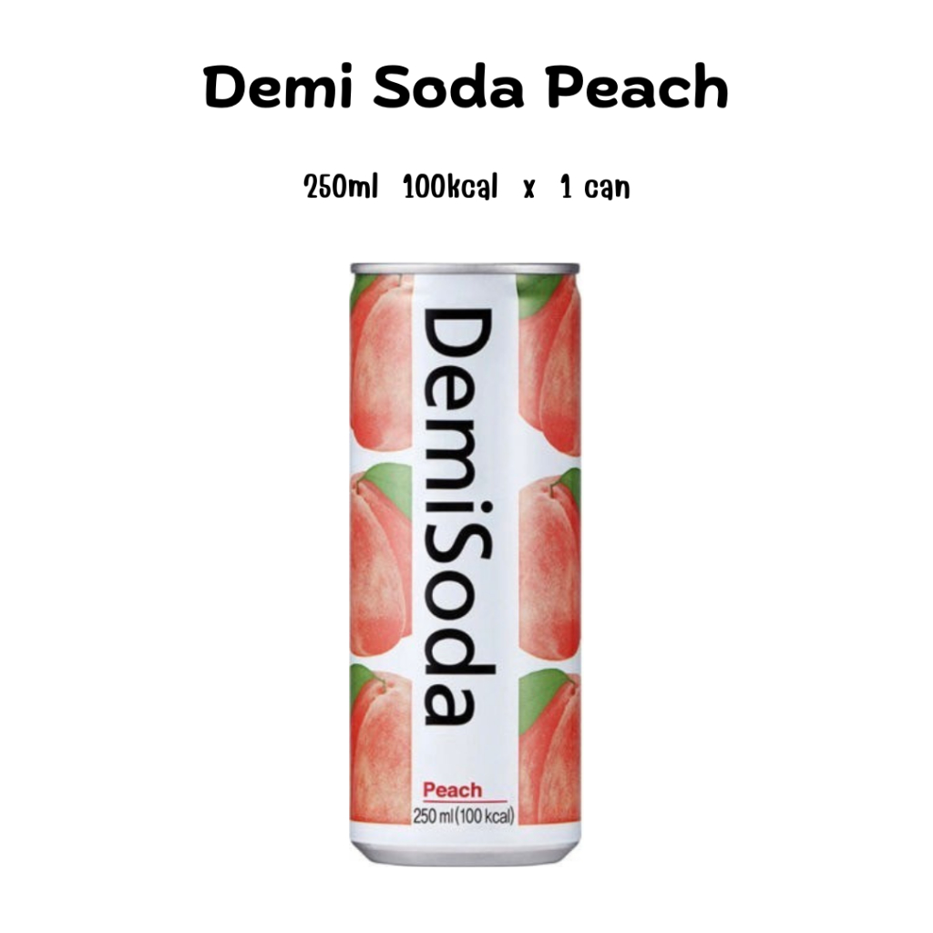 Dong-A Otsuka Demi Soda Lemon Grape Peach Apple Mango น้ำอัดลม น้ำผลไม้เกาหลี น้ำกระป๋อง น้ำโซดา ...