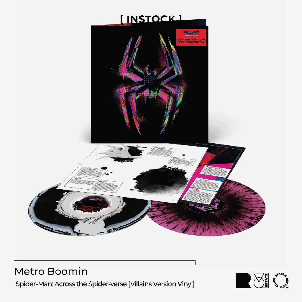 แผ่นเสียง METRO BOOMIN - SPIDER-MAN: ACROSS THE SPIDER-VERSE | Shopee ...