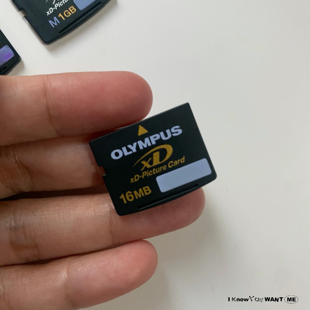 Xd Card Olympus Memory 1GB / 16MB (Used) - เมมโมรี่การ์ด Made in Japan ...