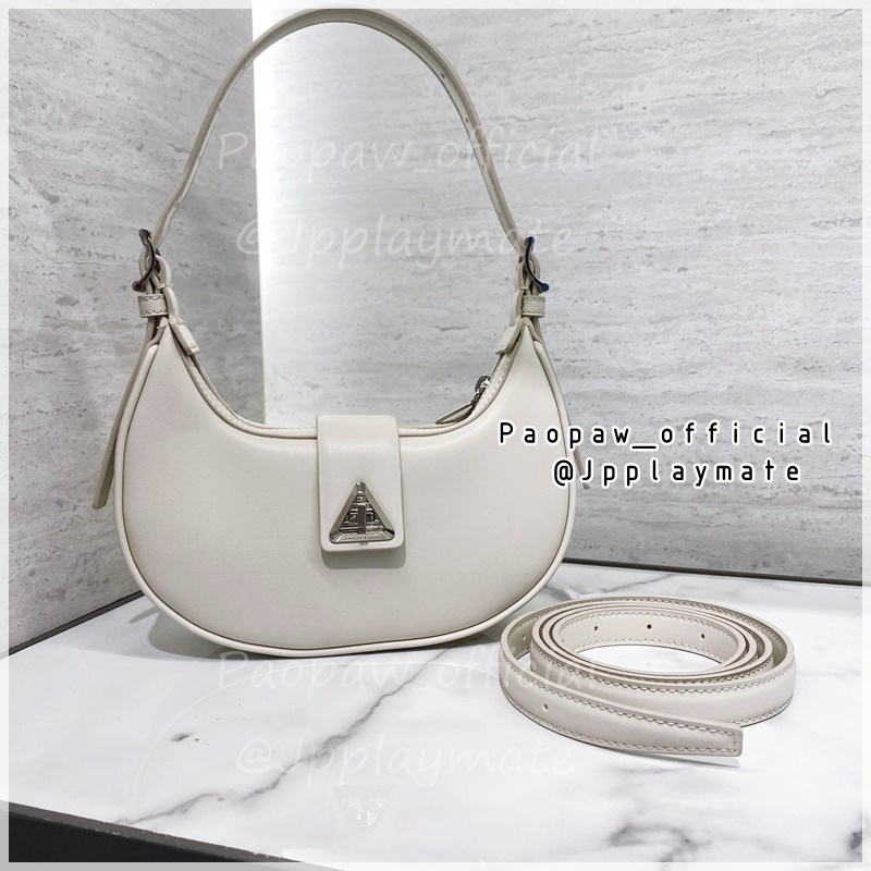 กระเป๋า Charles & Keith รุ่น Trice Metallic Accent Belted Shoulder Bag ...