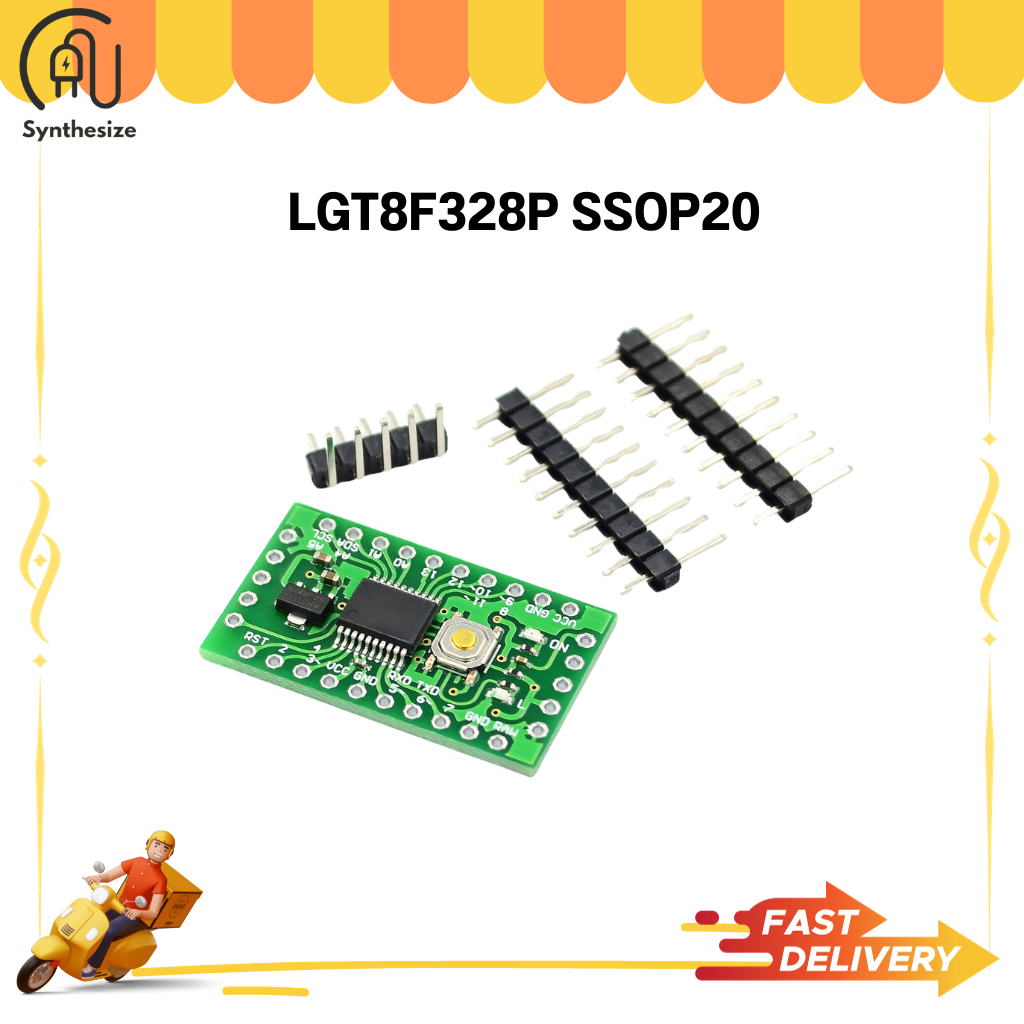 LGT8F328P-SSOP20 MiniEVB Replacement Pro Mini ATMEGA328P | Shopee Thailand