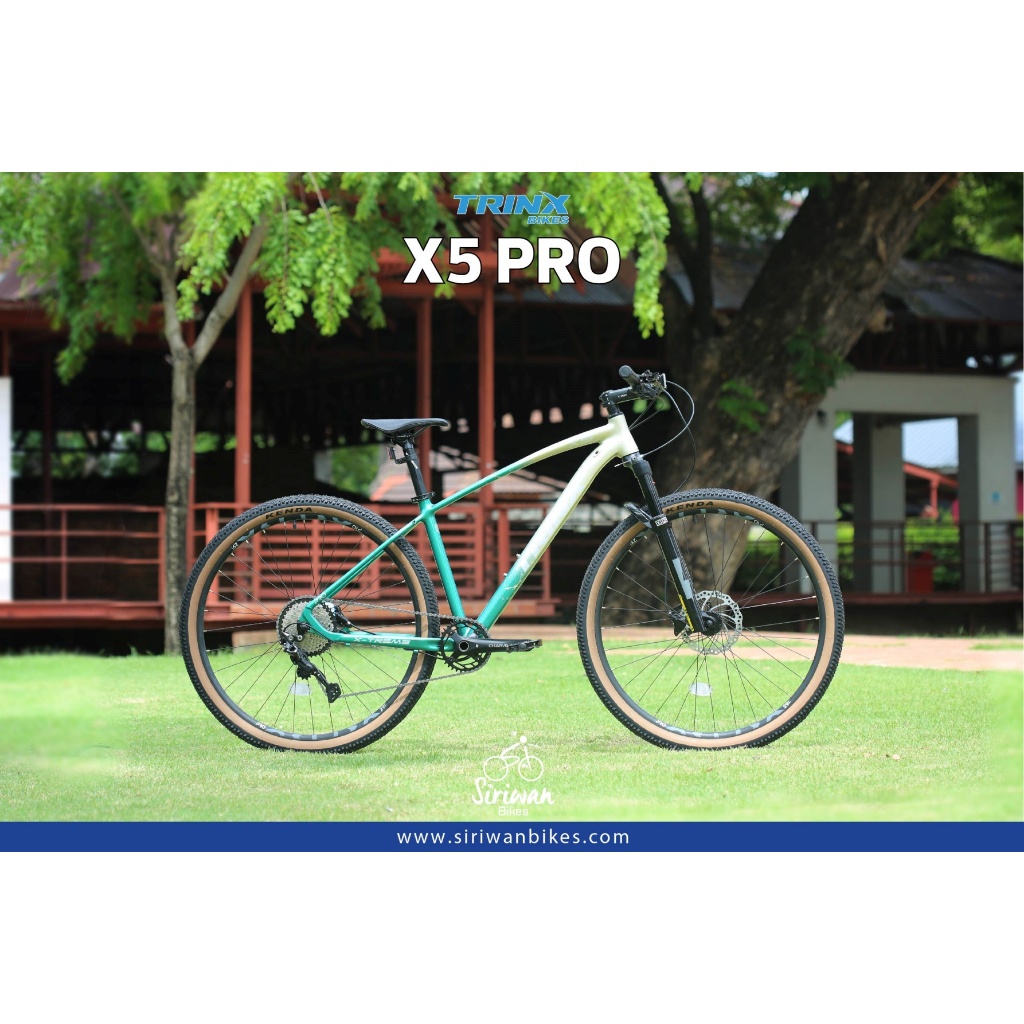 จักรยานเสือภูเขา TRINX X5 Pro วงล้อ 29 นิ้ว เกียร์ SHIMANO DEORE 1*10 ...