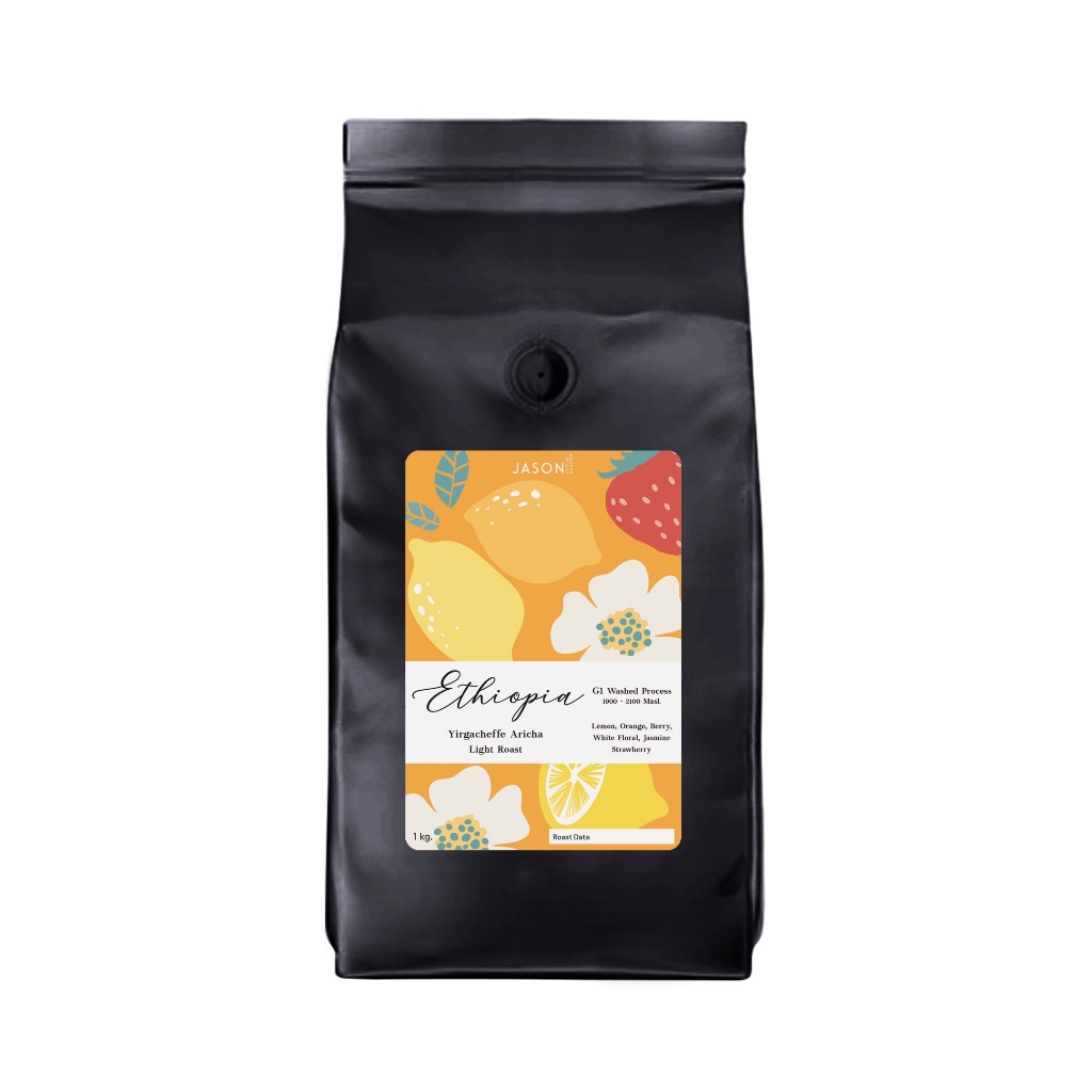 Jason Coffee Roaster เมล็ดกาแฟ "Ethiopia G1 Washed Process " Coffee Bean | Shopee Thailand