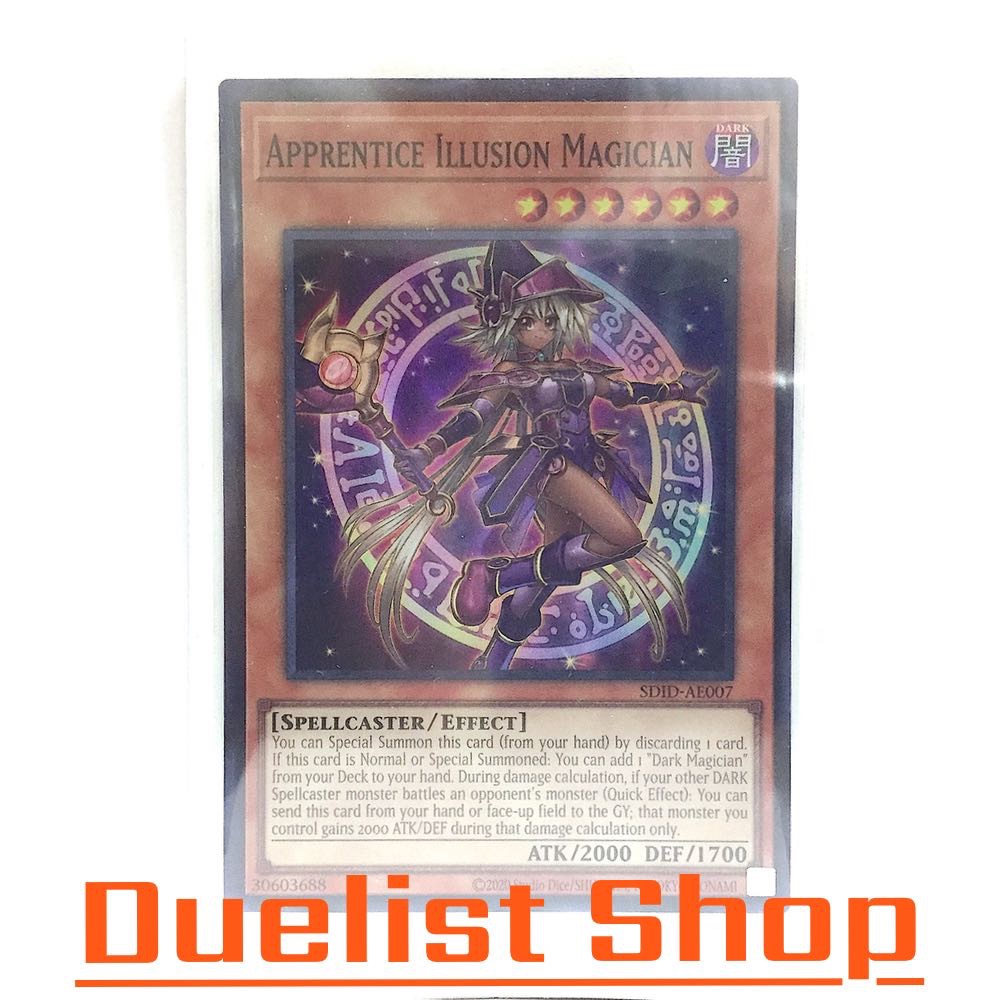 Apprentice Illusion Magician (SR) Monster Dark Level6 [Spellcaster ...