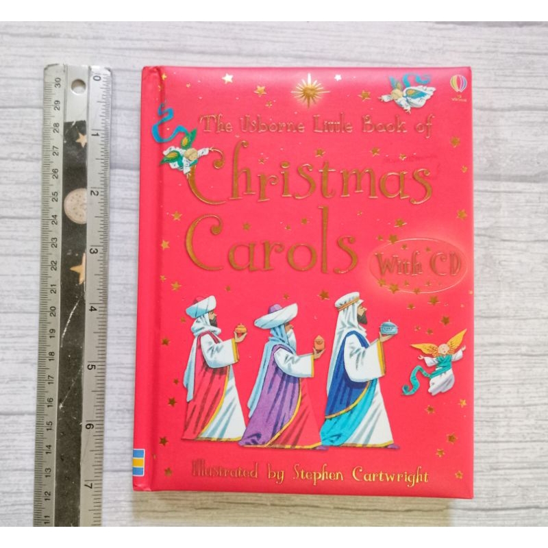 Christmas Carols with CD Usborne คริสมาสต์ หนังสือภาษาอังกฤษ English ...