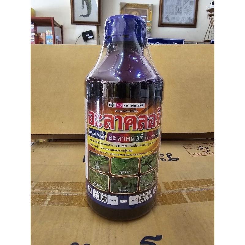 อะลาคลอร์ (alachlor) 48% W/V EC สารคุมวัชพืช ก่อนงอกในแปลงผัก | Shopee ...
