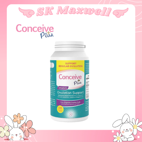Conceive Plus Ovulation & PCOS Support 120 Caps (Myo Inositol ...